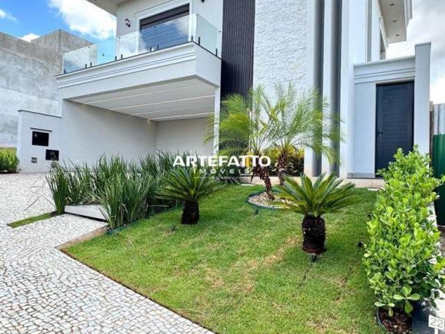 Casa para venda em Condomínio Veredas De Franca de 230.00m² com 4 Quartos, 4 Suites e 4 Garagens