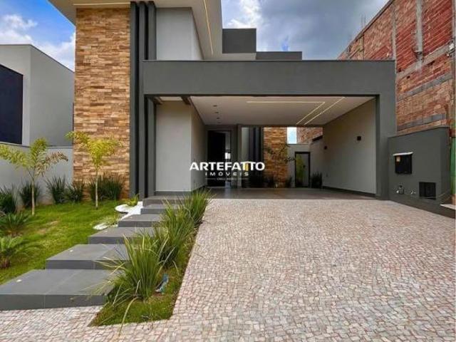 Casa para venda em Condomínio Veredas De Franca de 250.00m² com 4 Quartos, 4 Suites e 4 Garagens