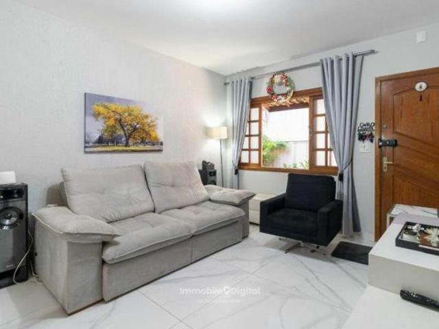 Casa para venda em condomínio fechado na Vila Mascote com 96 m², 2 quartos, 2 banheiros, 2 vagas