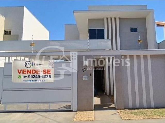 Casa para venda em Campo Grande MS, bairro Panamá: 2 quartos, 1 suíte, 1 sala, 3 banheiros, 3 vagas