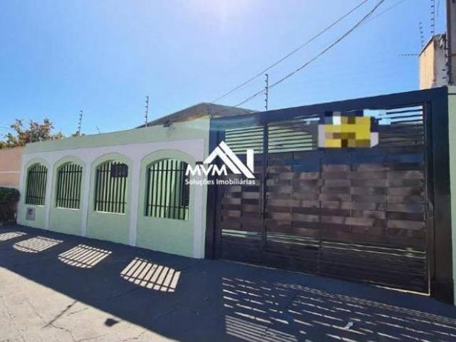 Casa para Venda em Campo Grande, Parque dos Novos Estados, 3 dormitórios, 1 banheiro, 3 vagas