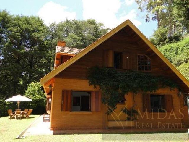 Casa para Venda em Campos do Jordão, Descansópolis, 4 dormitórios, 3 suítes, 4 banheiros, 3 vagas