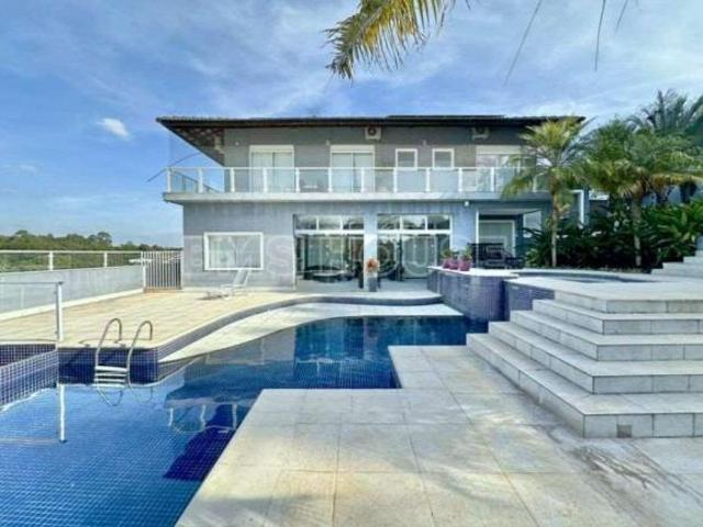 Casa para Venda em Carapicuíba, Granja Viana, 4 dormitórios, 4 suítes, 9 banheiros, 5 vagas