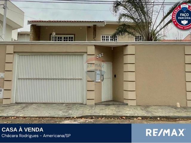 Casa para venda em Chácara Rodrigues em Americana São Paulo de 189.00m² com 3 Quartos, 1 Suíte e 4 Garagens