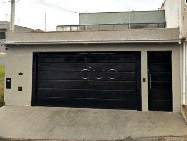 Casa para venda em Água Branca em Piracicaba São Paulo de 130.00m² com 3 Quartos, 1 Suíte e 2 Garagens