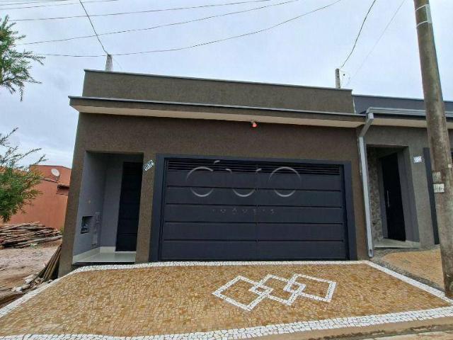 Casa para venda em Água Branca em Piracicaba São Paulo de 140.00m² com 3 Quartos, 2 Suítes e 2 Garagens