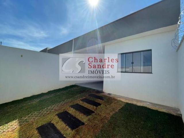 Casa para Venda em Aparecida de Goiânia, Jardim Tropical, 3 dormitórios, 1 suíte, 2 banheiros, 2 vag