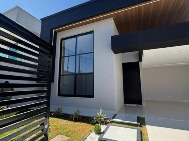 Casa para Venda em Aparecida de Goiânia, Sítios Santa Luzia, 3 dormitórios, 3 suítes, 4 banheiros, 2