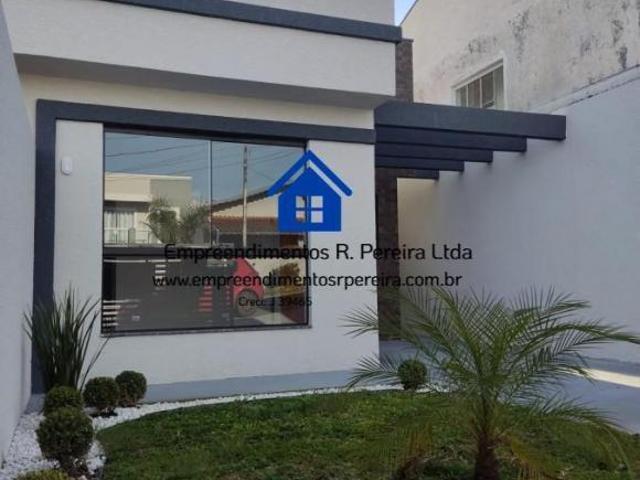 Casa para Venda em Araucária, Iguaçu, 3 dormitórios, 1 suíte, 2 banheiros, 2 vagas