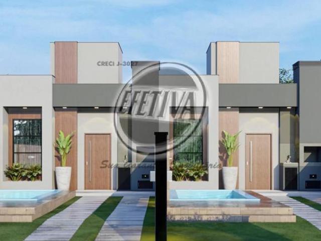 Casa para venda em Guaratuba de 85.00m² com 3 Quartos, 1 Suite e 2 Garagens