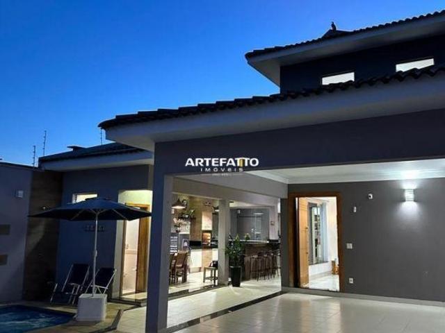 Casa para venda em Esplanada Primo Menegheti de 223.00m² com 3 Quartos, 2 Suites e 4 Garagens