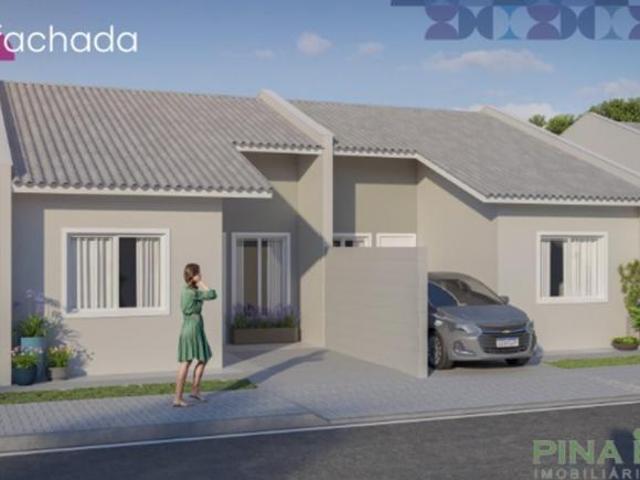 Casa para Venda em Fazenda Rio Grande, Estados, 3 dormitórios, 1 banheiro, 1 vaga