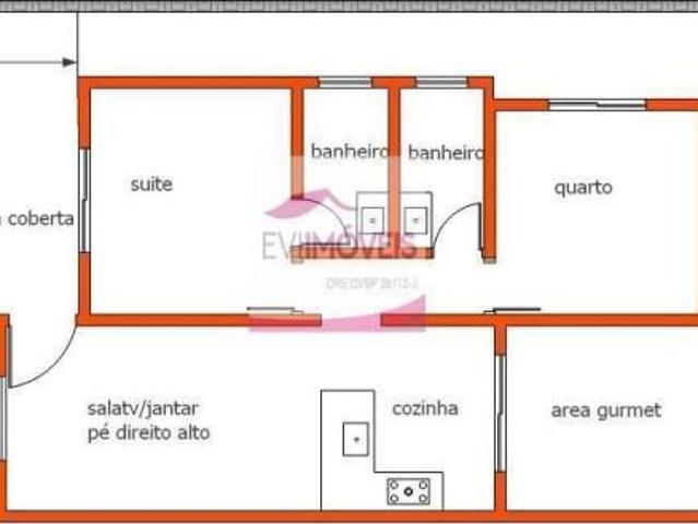 Casa para Venda em Hortolândia, Parque Bellaville, 2 dormitórios, 1 suíte, 2 banheiros, 1 vaga