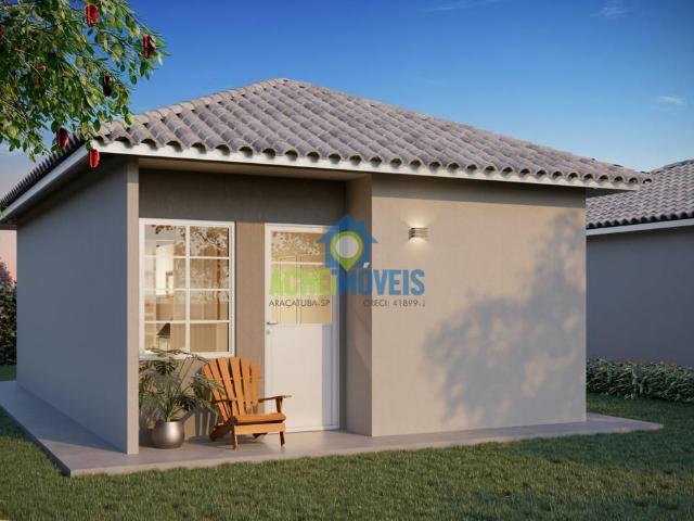 Casa para venda em Higienópolis em Araçatuba São Paulo de 43.00m² com 2 Quartos e 2 Garagens