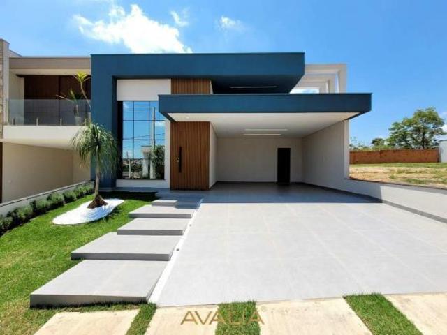 Casa para venda em Indaiatuba | Condomínio Park Gran Reserve | 3 suítes | Piscina