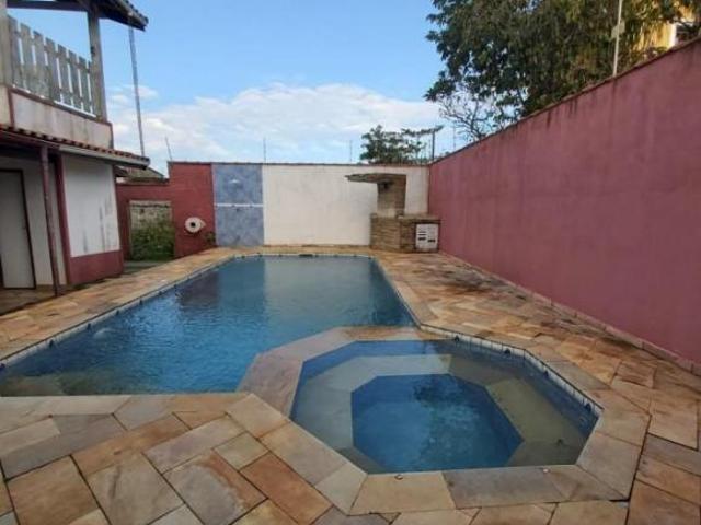 Casa para Venda em Itanhaém, Bopiranga, 3 dormitórios, 1 suíte, 4 banheiros, 10 vagas