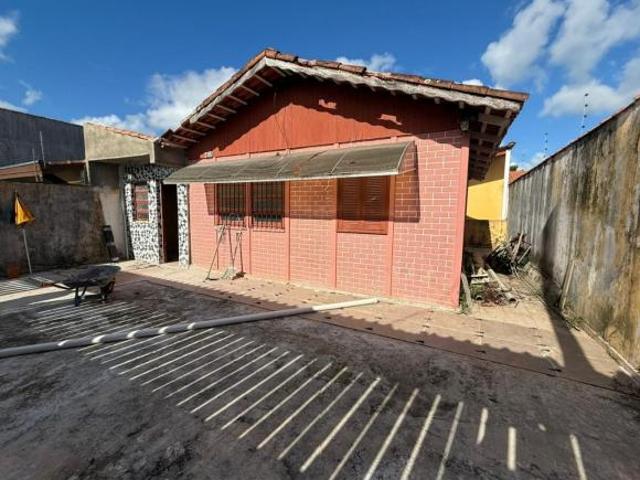 Casa para Venda em Itanhaém, Balneário Gaivota, 2 dormitórios, 1 banheiro, 3 vagas