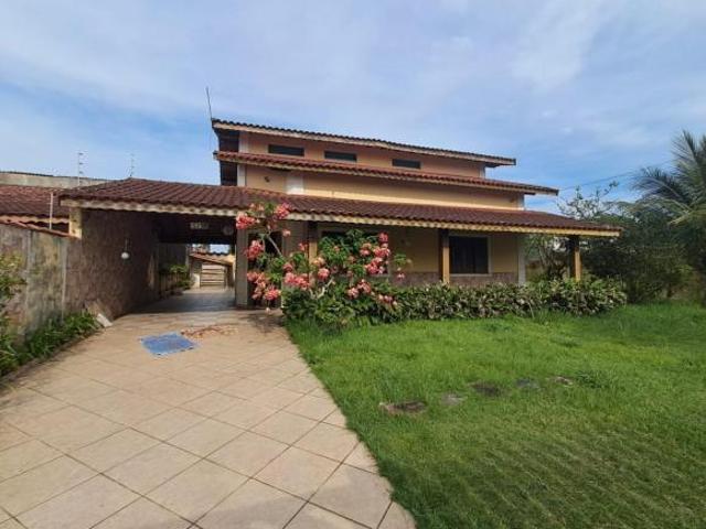 Casa para Venda em Itanhaém, Gaivotas, 3 dormitórios, 2 suítes, 1 banheiro, 4 vagas