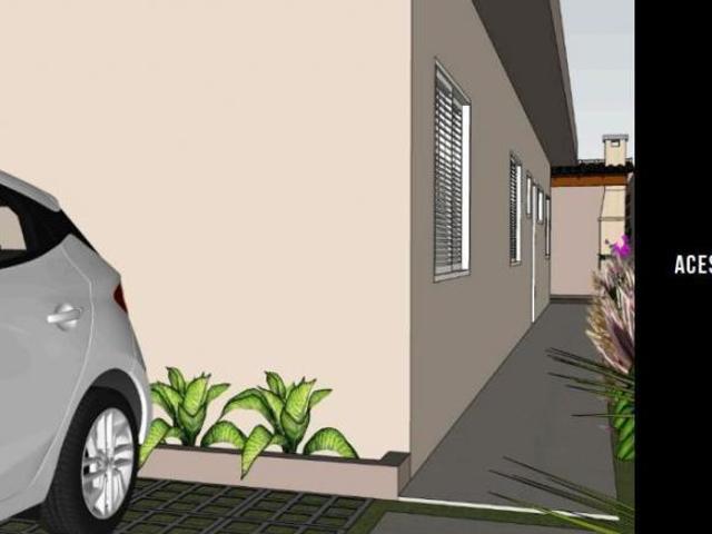 Casa para Venda em Itanhaém, Jardim Corumbá, 2 dormitórios, 1 banheiro, 2 vagas