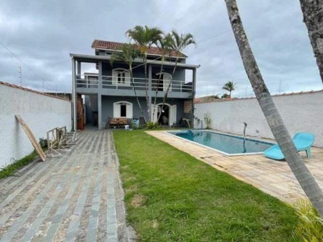 Casa para Venda em Itanhaém, Jardim Regina, 4 dormitórios, 1 suíte, 2 banheiros, 6 vagas