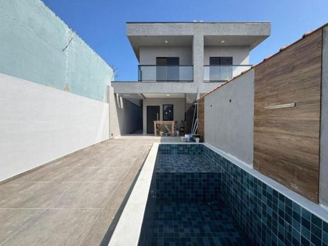 Casa para Venda em Itanhaém, Nova Itanhaém, 2 dormitórios, 2 suítes, 3 banheiros, 2 vagas