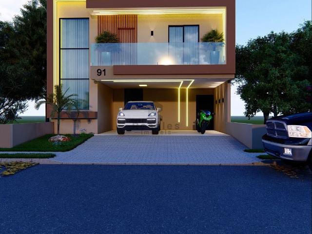 Casa para venda em Jardim Flamboyant em Paulínia São Paulo de 218.00m² com 3 Quartos, 3 Suítes e 4 Garagens
