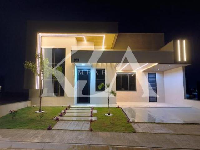 Casa para venda em Jardim Residencial Dona Maria Candida de 195.00m² com 3 Quartos, 3 Suites e 4 Gar