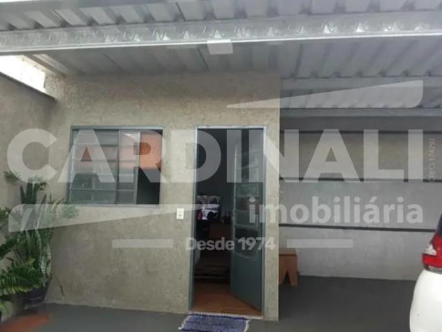 Casa para venda em Jardim Roberto Selmi Dei em Araraquara São Paulo de 67.00m² com 2 Quartos e 2 Garagens