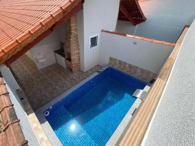 Casa para Venda em Mongaguá, Vera Cruz, 3 dormitórios, 1 suíte, 1 banheiro, 2 vagas
