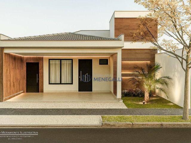 Casa para venda em Nova Pompéia em Piracicaba São Paulo de 153.00m² com 3 Quartos, 2 Suítes e 2 Garagens