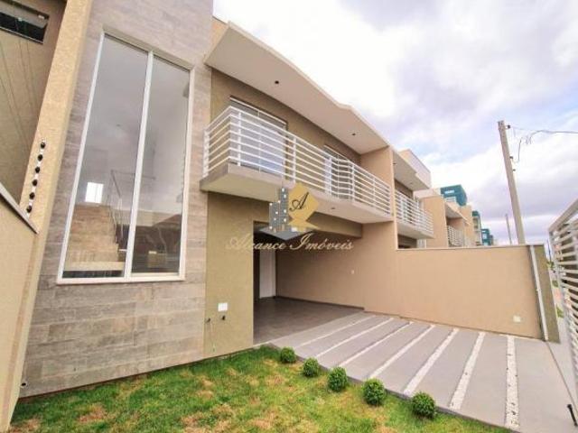 Casa para Venda em São José dos Pinhais, Cidade Jardim, 3 dormitórios, 1 suíte, 3 banheiros, 3 vagas