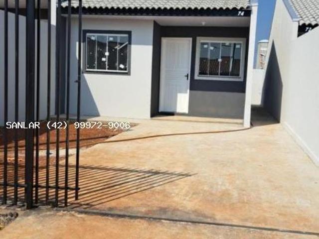 Casa para Venda em Ponta Grossa, Nova Ponta Grossa, 2 dormitórios, 1 banheiro, 1 vaga