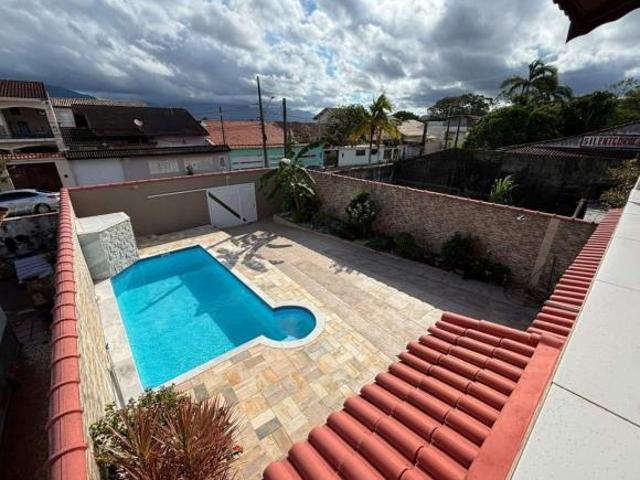 Casa para Venda em Peruíbe, Balneário Três Marias, 3 dormitórios, 2 suítes, 1 banheiro, 8 vagas