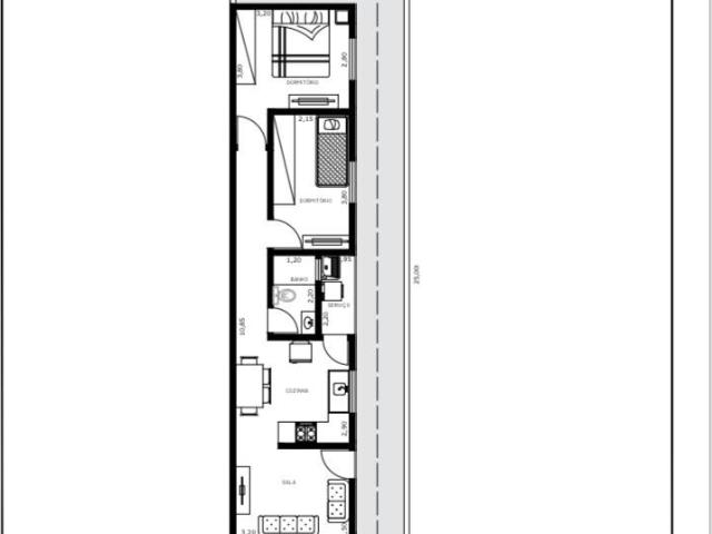 Casa para venda em Piracangaguá em Taubaté São Paulo de 46.00m² com 2 Quartos e 1 Garagem