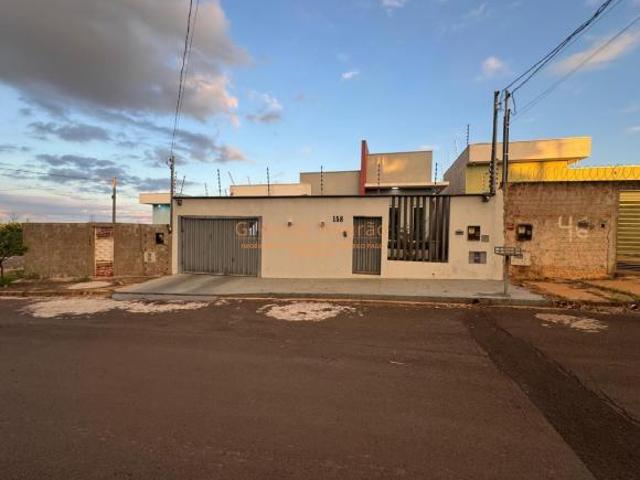 Casa para Venda em Presidente Prudente, Rotta do Sol, 2 dormitórios, 1 suíte, 2 banheiros, 3 vagas