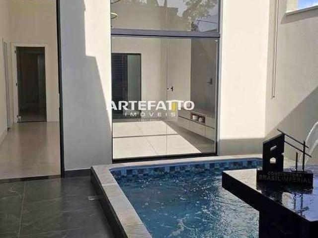 Casa para venda em Residencial Gramados I de 160.00m² com 3 Quartos, 1 Suite e 2 Garagens