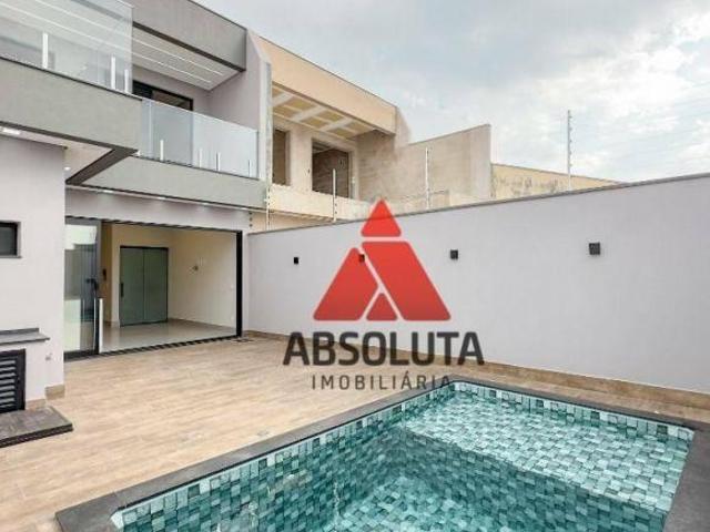 Casa para venda em Residencial Jacira de 220.00m² com 3 Quartos, 3 Suites e 4 Garagens