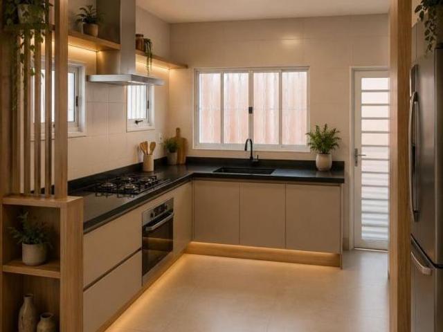 Casa para venda em Residencial Ouro Verde de 130.00m² com 3 Quartos, 1 Suite e 2 Garagens