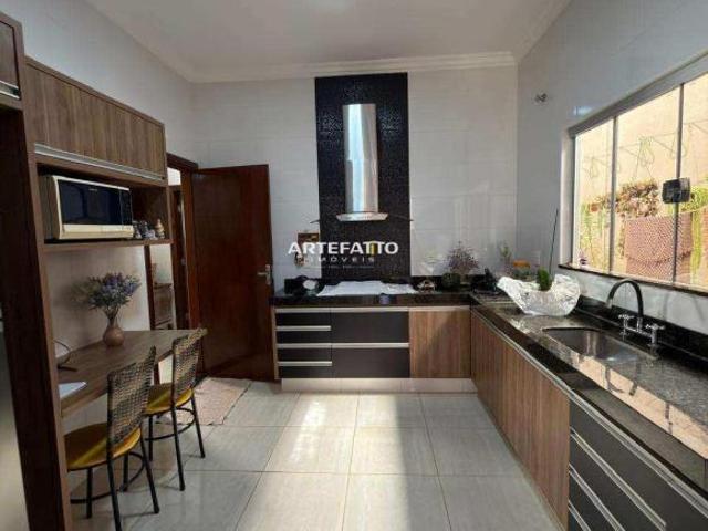 Casa para venda em Residencial São Jerônimo de 158.00m² com 3 Quartos, 1 Suite e 2 Garagens