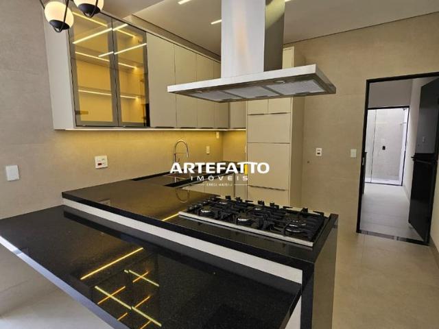 Casa para venda em Residencial Tellini em Franca São Paulo de 200.00m² com 3 Quartos, 3 Suítes e 3 Garagens