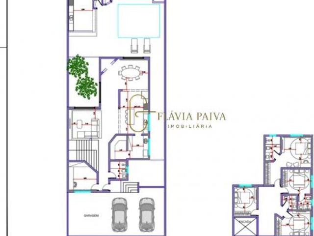 Casa para venda em Ribeirânia de 260.00m² com 3 Quartos, 2 Suites e 4 Garagens