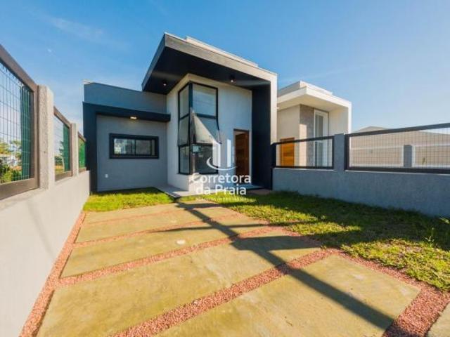 Casa para Venda em Tramandaí, Nova Tramandai, 2 dormitórios, 1 suíte, 2 banheiros, 1 vaga