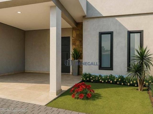 Casa para venda em Villa D’itália Ll de 153.00m² com 3 Quartos, 2 Suites e 2 Garagens