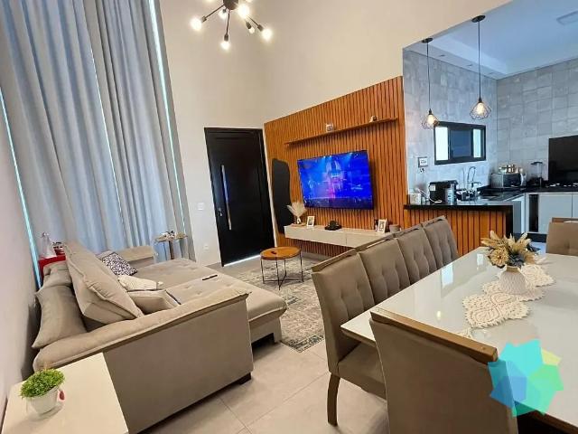 Casa para venda em Village Moutonnée em Salto São Paulo de 115.00m² com 3 Quartos, 1 Suíte e 2 Garagens
