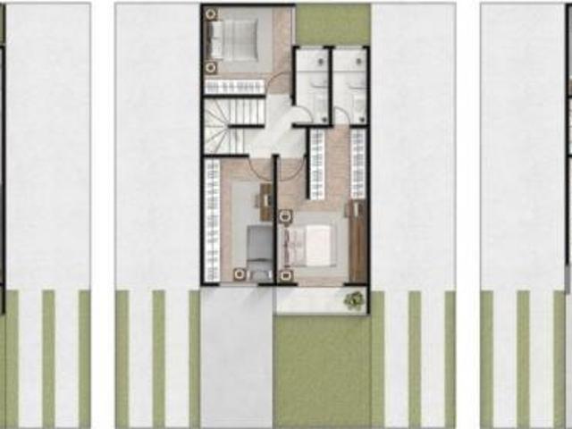 Casa para venda em Xaxim de 132.50m² com 3 Quartos, 1 Suite e 2 Garagens
