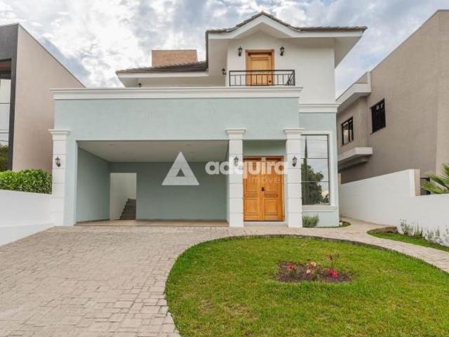 Casa para venda no Condomínio Fontana di Trevi, contendo 3 suítes, Jardim Carvalho, Ponta Grossa, PR