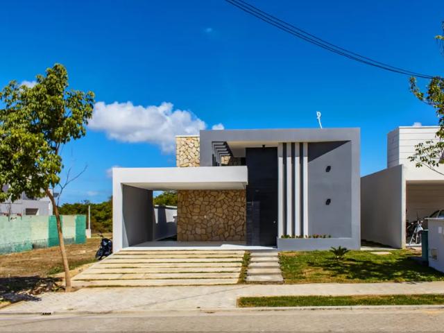 Casa para venda possui 178 metros quadrados com 3 quartos em Cidade Alpha Eusébio Ceará