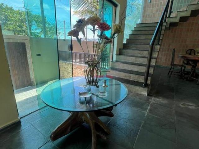 Casa Pé na Areia em Enseada! Avenida Atlântica! 4 Dormitórios! 4 Suítes! 6 V.