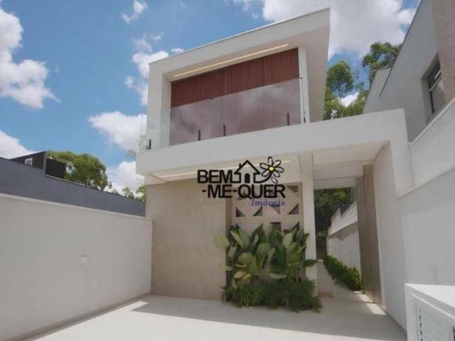 Casa Perfeita, Mobiliada, com piscina vista Mata Condominio Vila do Jaguari Santana do Parnaiba