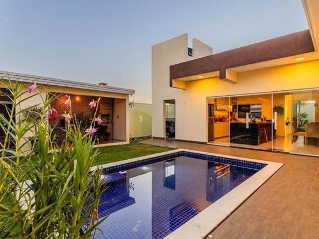 Casa ponte alta norte, 3 quartos com suíte, piscina, churrasqueira, lote 400m², armários planejados